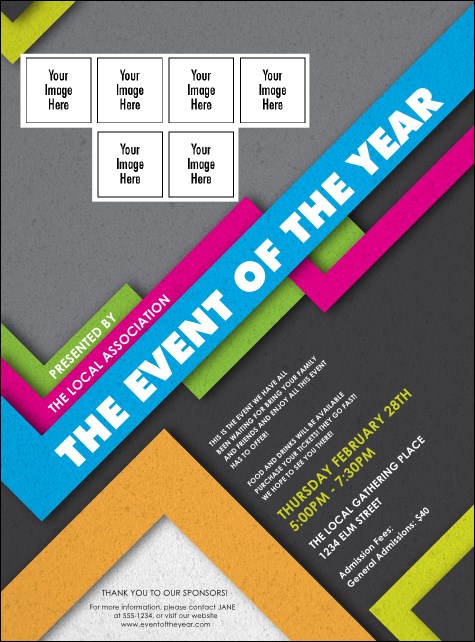 Color Poster Printing | Color Flyer Printing | Eventgroove