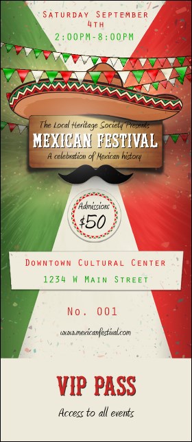 VIP Pass Template | Custom VIP Passes | Eventgroove