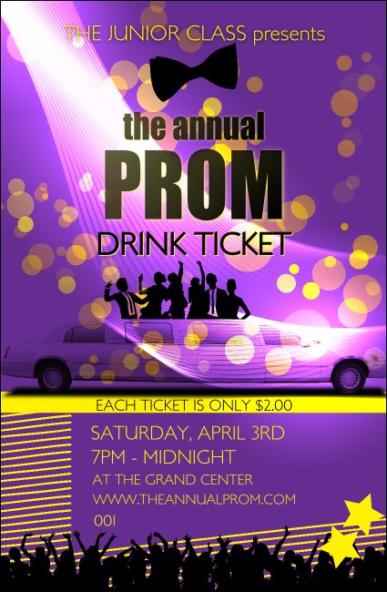 Drink Tickets | Drink Ticket Template | Eventgroove