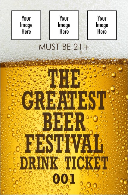 Drink Tickets | Drink Ticket Template | Eventgroove