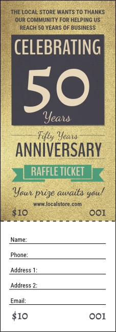 Create Raffle Tickets Online | Fast Raffle Ticket Printing