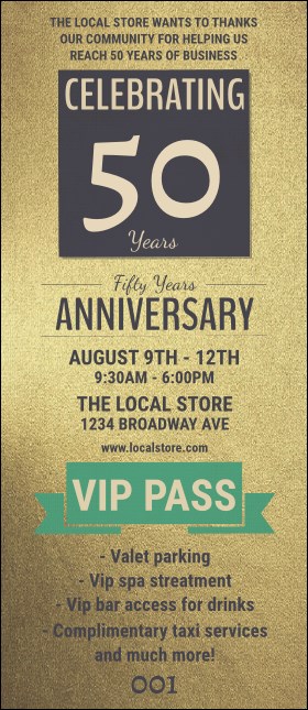 Design Your Own VIP Pass | Eventgroove