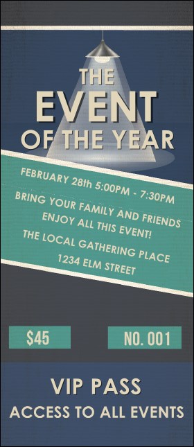 VIP Pass Template | Custom VIP Passes | Eventgroove