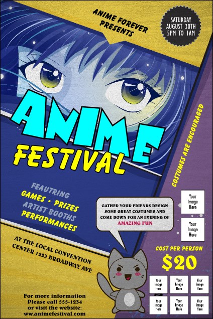 Kit de evento de cara de anime Event Kit | Eventgroove
