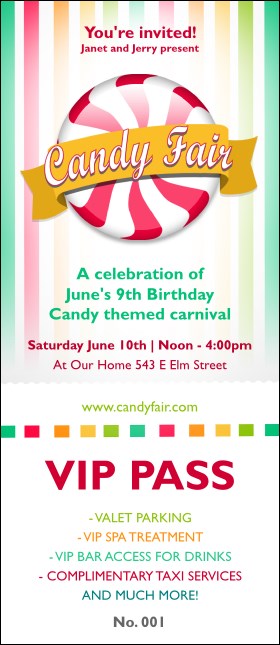 VIP Pass Templates | Custom VIP Passes | VIP Pass Printing