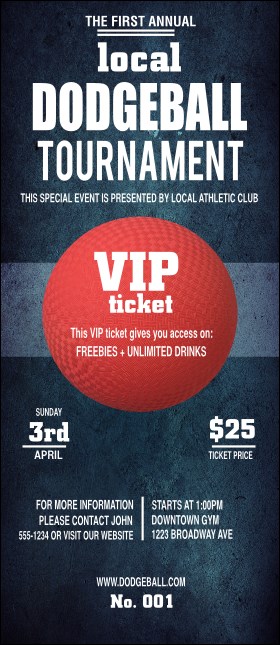 Sports VIP Pass Templates | Eventgroove