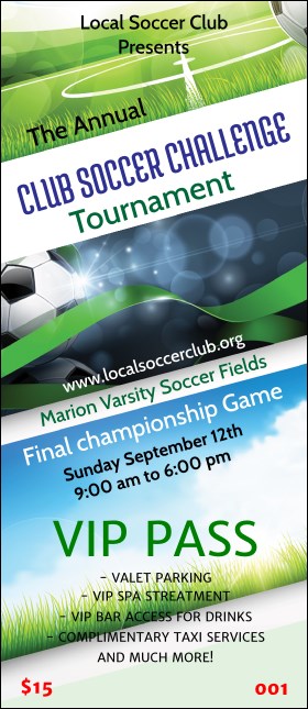 Design Your Own VIP Pass | Eventgroove