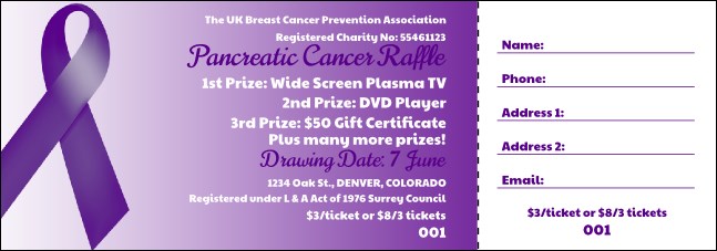 Raffle Ticket Designs | Raffle Ticket Printing | Eventgroove