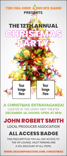 Large VIP Custom Conference Badges | Eventgroove