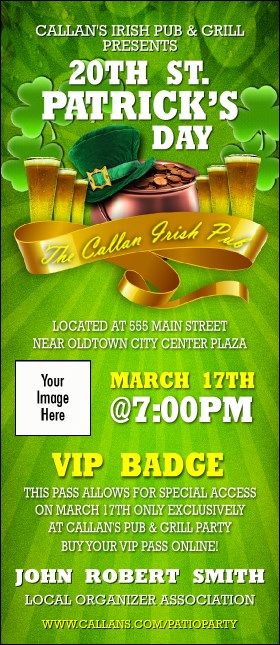 Large VIP Custom Conference Badges | Eventgroove