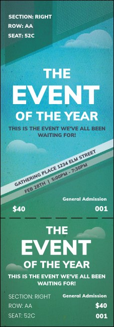 Event Ticket Designs | Ticket Printing | Eventgroove