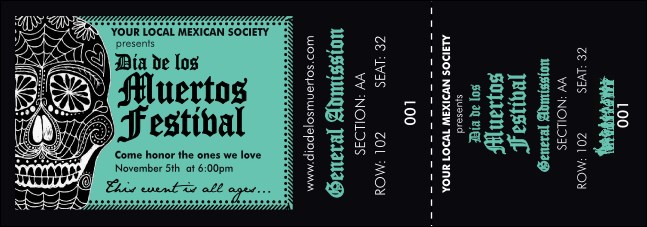 Printable Event Ticket Templates | Customize & Order Fast