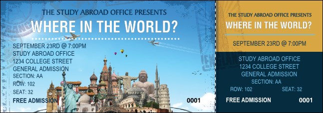 Reserved Ticket Printing | Eventgroove