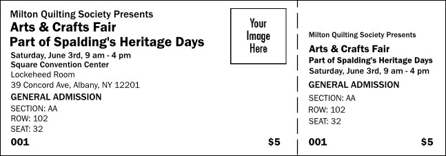 Reserved Ticket Printing | Eventgroove