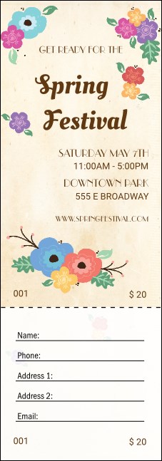 Order Custom Raffle Tickets Online For Fundraising Success