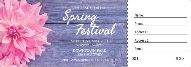 Create Raffle Tickets Online | Fast Raffle Ticket Printing