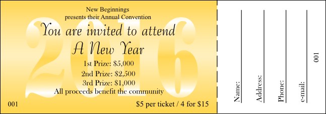 Order Custom Raffle Tickets Online For Fundraising Success