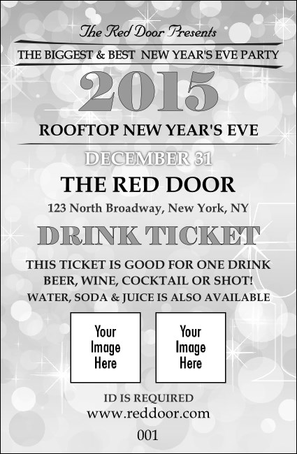 Drink Tickets | Drink Ticket Template | Eventgroove