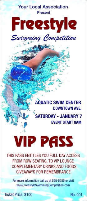 VIP Pass Template | Custom VIP Passes | Eventgroove