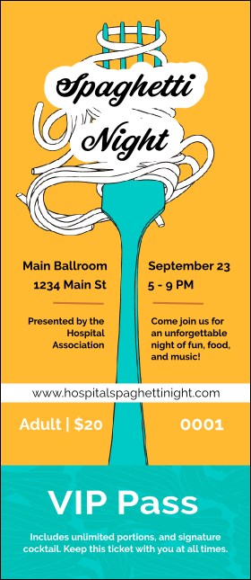 VIP Pass Template | Custom VIP Passes | Eventgroove