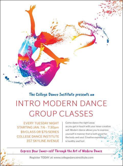 Dance Flyers | Printed Flyers for Recitals & Events