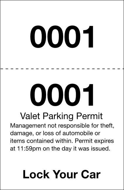 Custom Parking Passes & Stickers | Valet & Permit Tags