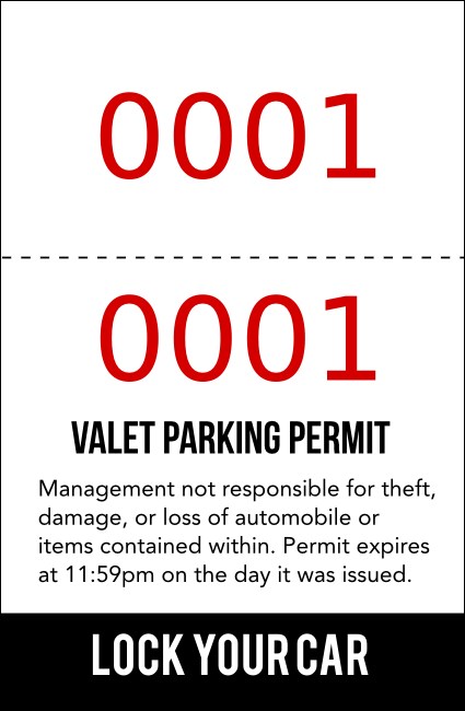 Custom Parking Passes & Stickers | Valet & Permit Tags