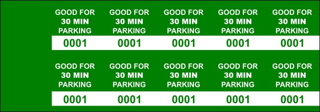 Custom Parking Passes & Stickers | Valet & Permit Tags