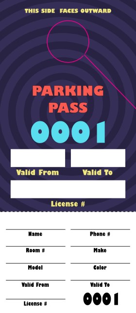 Parking Stickers | Custom Parking Passes | Eventgroove