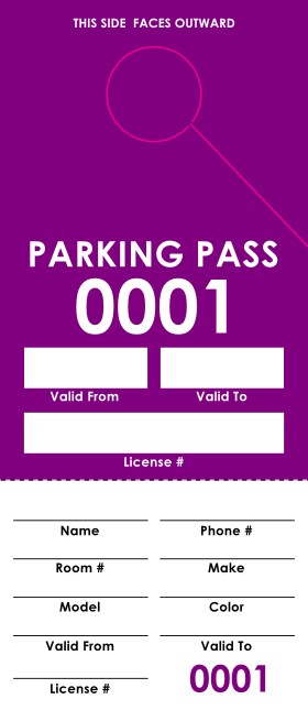 Parking Stickers | Custom Parking Passes | Eventgroove