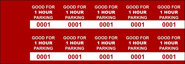 Parking Validation Stickers | Eventgroove