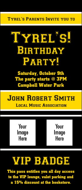 Large Custom Conference Badges | Speedy Badge Printing