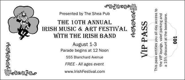 VIP Pass Template | Custom VIP Passes | Eventgroove