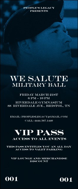 VIP Pass Template | Custom VIP Passes | Eventgroove