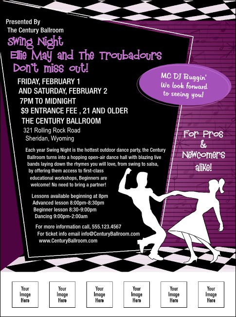 Dance Flyers | Printed Flyers for Recitals & Events
