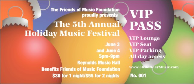 VIP Pass Templates | Custom VIP Passes | VIP Pass Printing