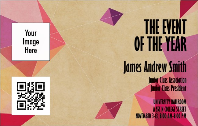 VIP Event Badge Templates | Name Tag Printing