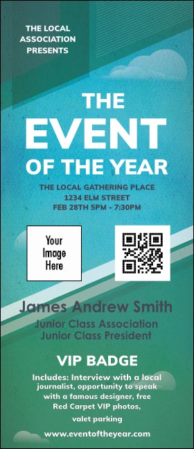 Large VIP Custom Conference Badges | Eventgroove