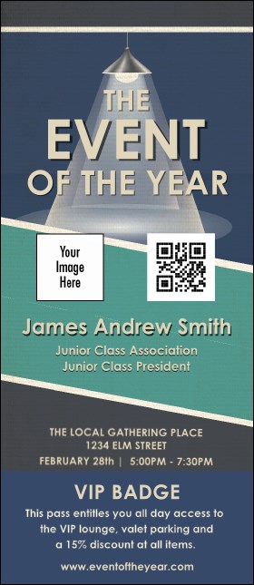 Large VIP Custom Conference Badges | Eventgroove