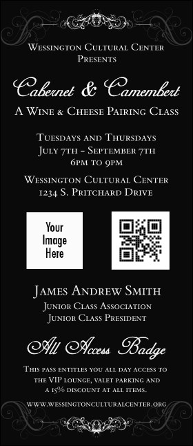 Large VIP Custom Conference Badges | Eventgroove