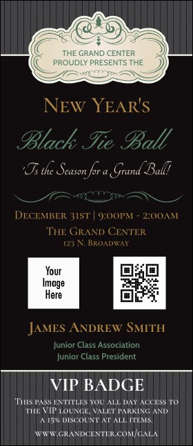 Large VIP Custom Conference Badges | Eventgroove