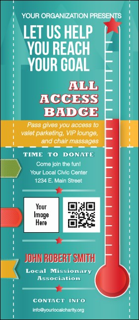 Large VIP Custom Conference Badges | Eventgroove
