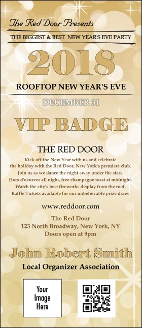 Large VIP Custom Conference Badges | Eventgroove