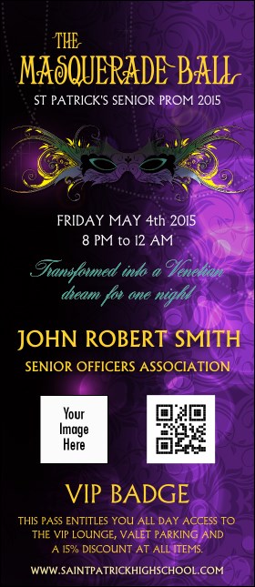 Large VIP Custom Conference Badges | Eventgroove