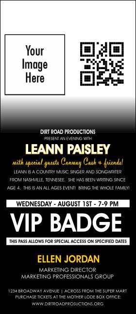 Large Custom Conference Badges | Speedy Badge Printing