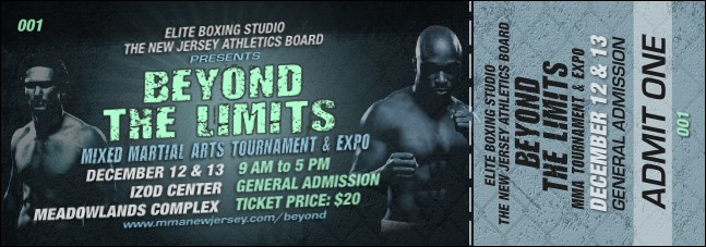 Sports Ticket Templates | Eventgroove