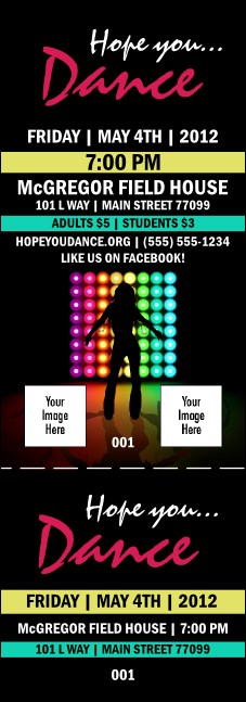 Dance Custom Event Tickets | Eventgroove