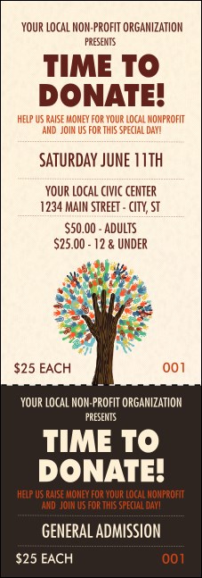 Affordable Fundraiser Event Ticket Printing | Eventgroove