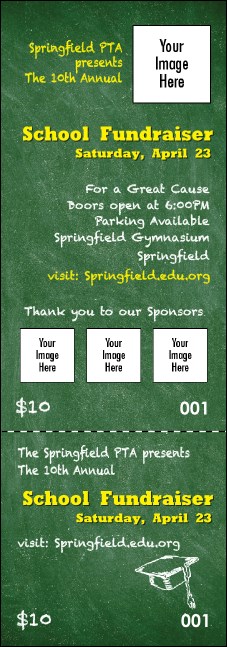 Affordable Fundraiser Event Ticket Printing | No Minimums