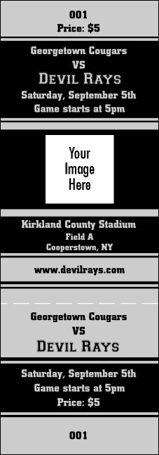 Sports Ticket Templates | Ticket Printing | Eventgroove